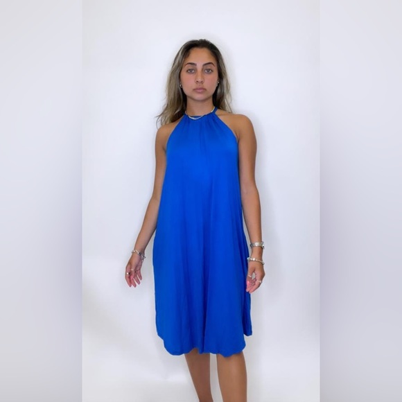 SHELOR FASHION | Dresses | Blue Casual Womens Summer Beach Dress ...
